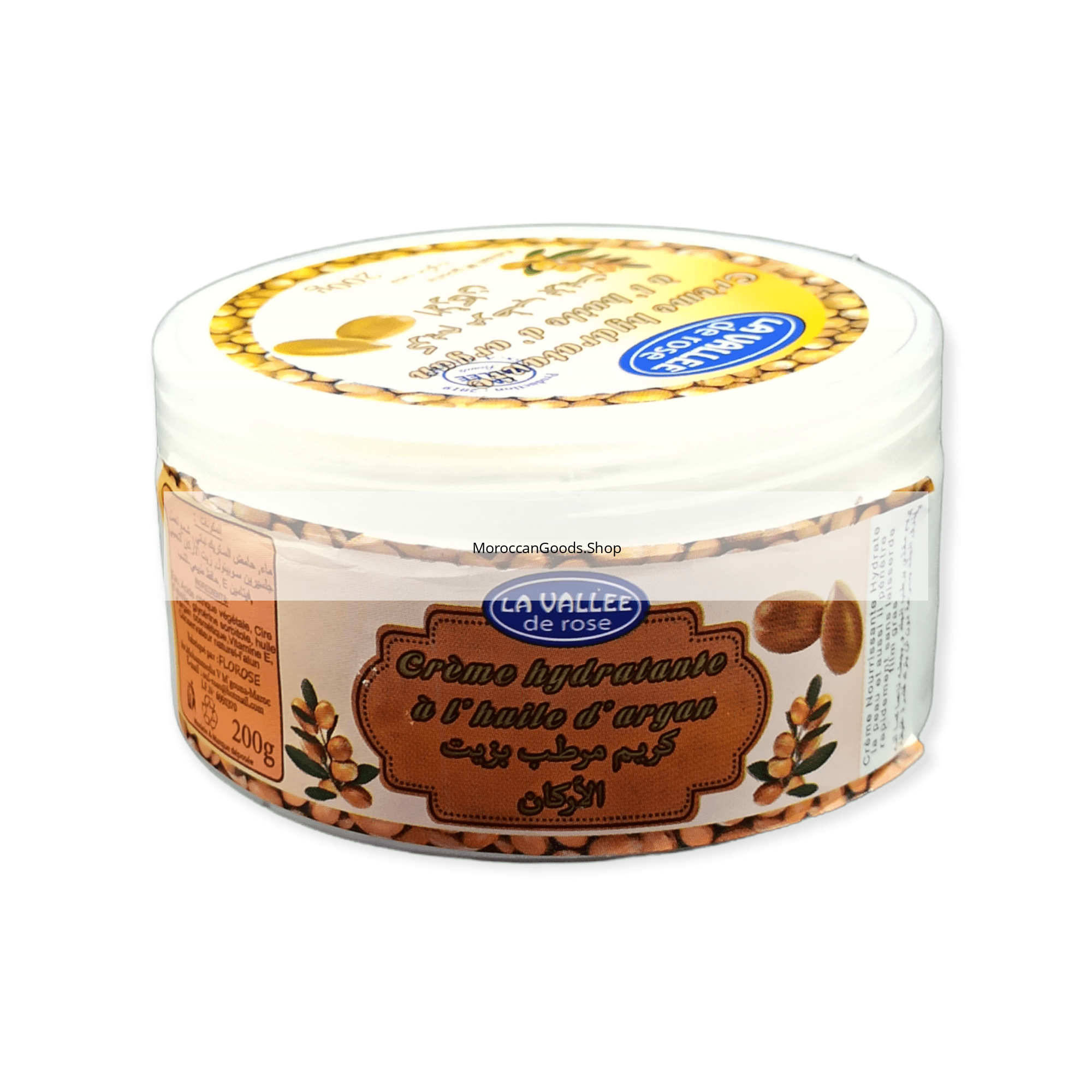 Moisturizing cream with argan oil – Moroccan Goods Shop